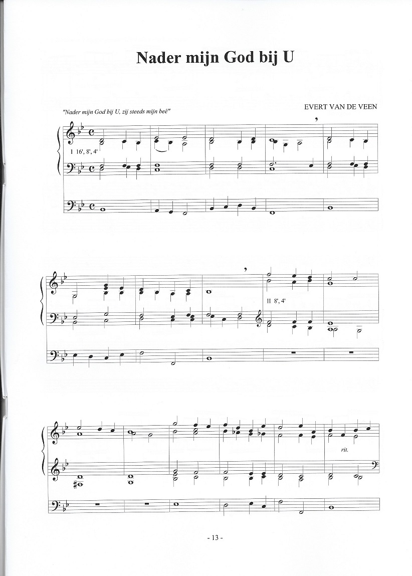 Evert van de Veen – Koraalbewerkingen deel 2 – Orgel Center Roosendaal