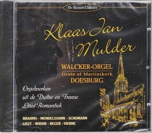 CD Klaas Jan Mulder | Walcker Orgel Grote of Martinikerk Doesburg ...