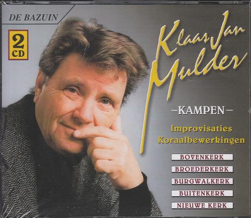 CD Klaas Jan Mulder | Kampen Diversen orgels 2CD – Orgel Center Roosendaal